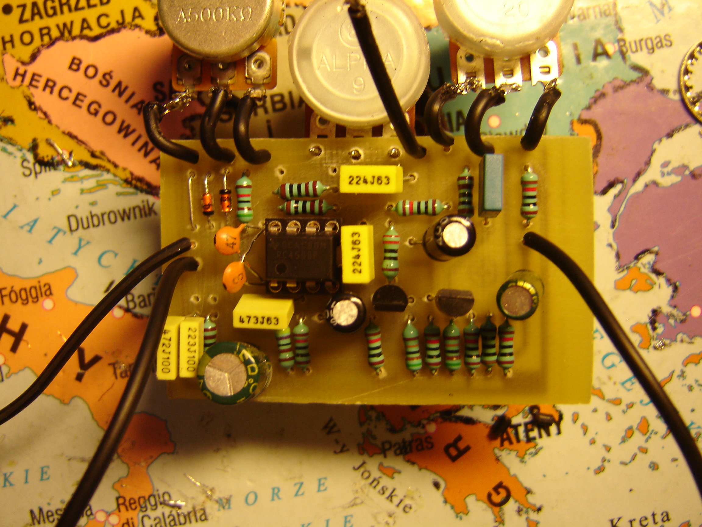 [DIY] DIY: Ibanez TS 808 i MXR Noise Gate - brak dźwięku po włączeniu ...