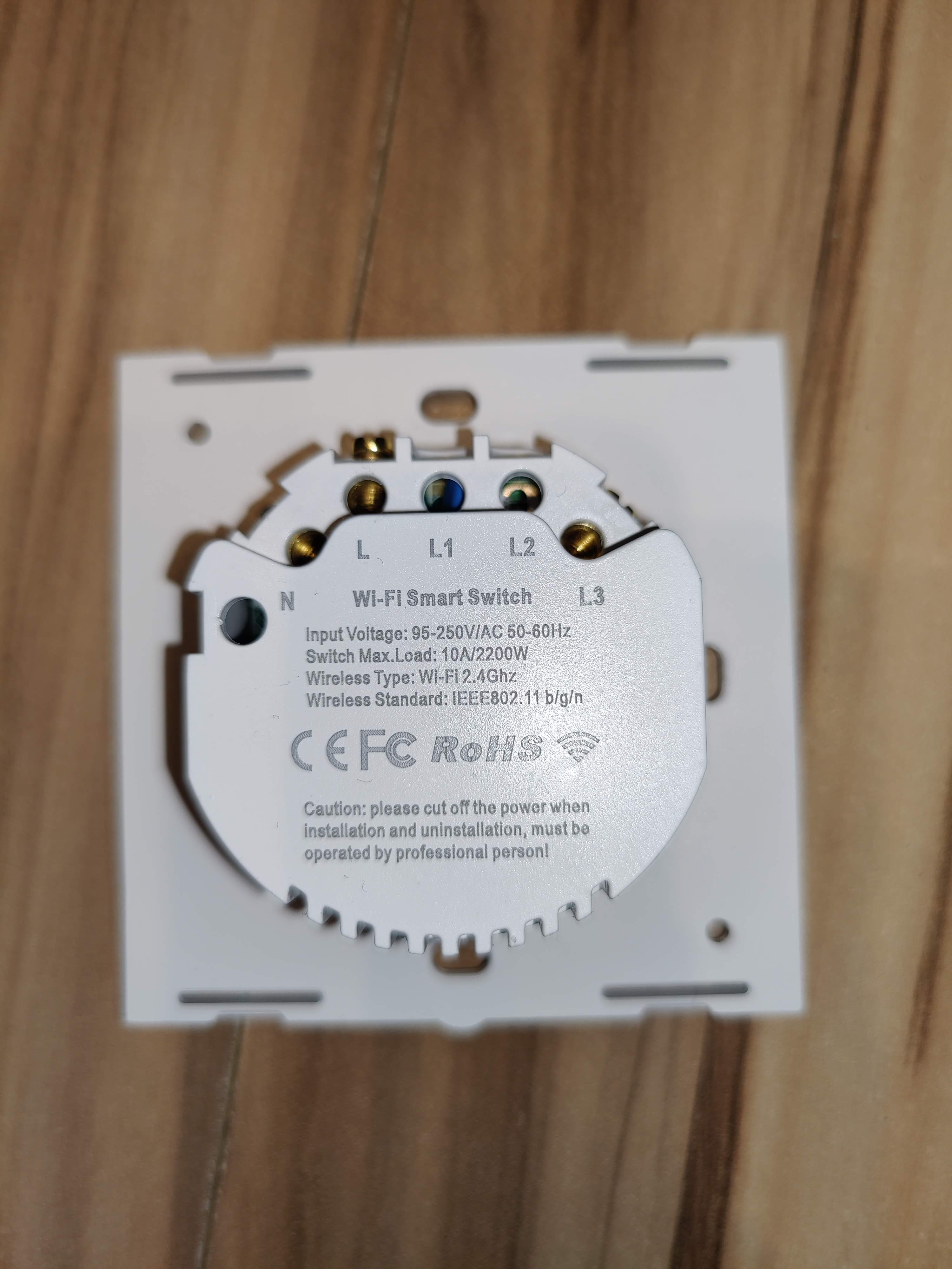 [BK7231N] KING Smart WIFI 1-Gang Touch Switch - Button, Relay, LED ...