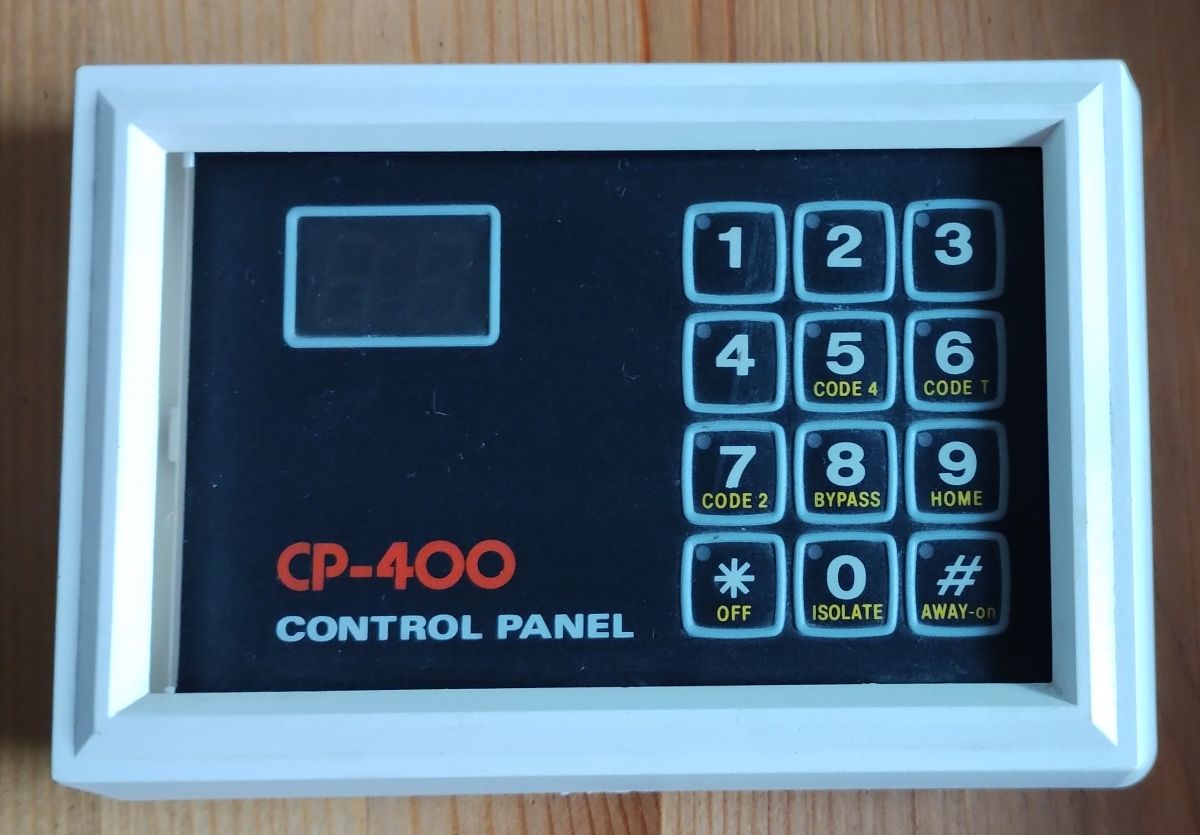 Brak dokumentacji do centralki Visonic CP-407 i sterownika CP-400