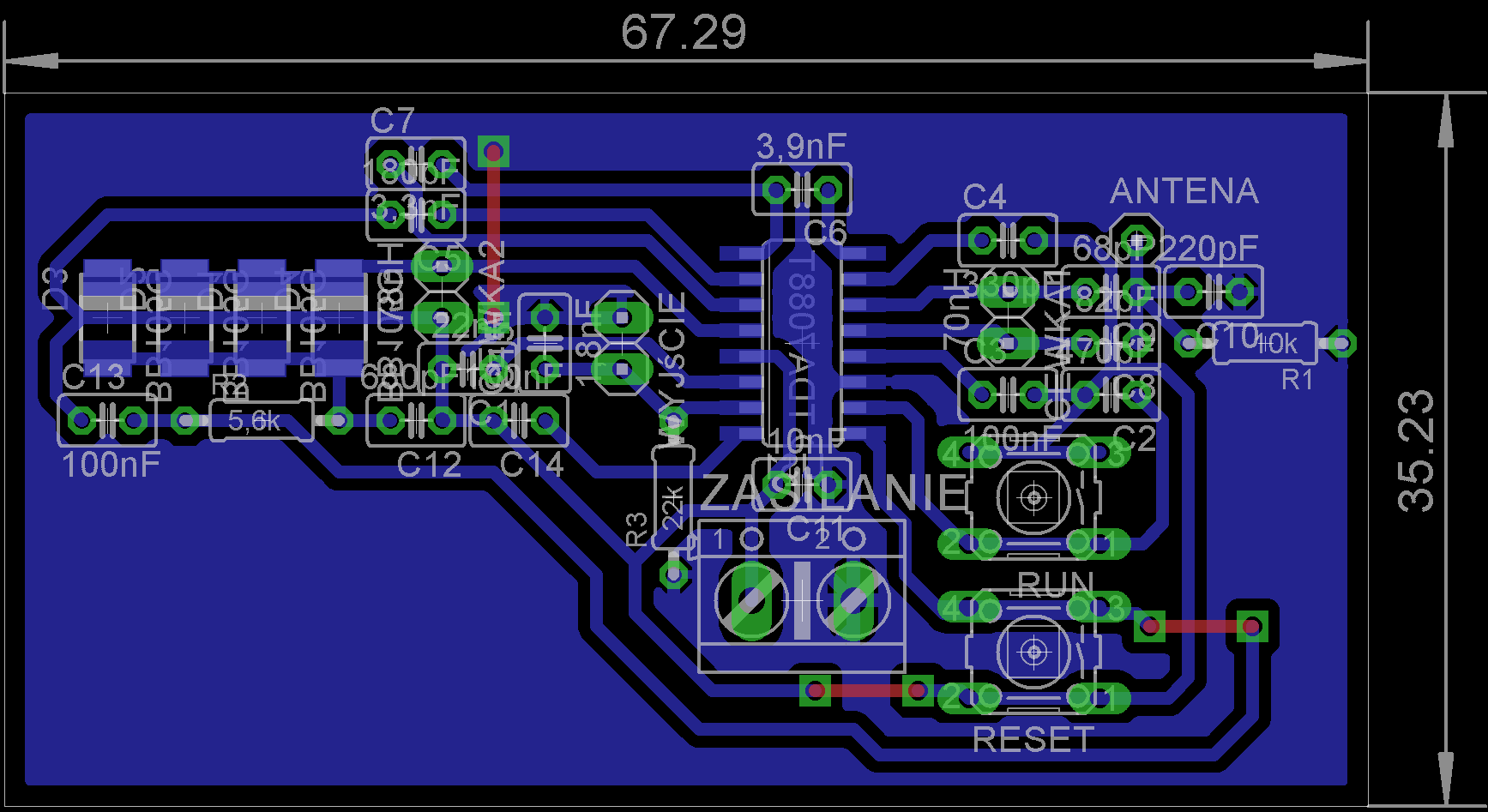 TDA7088 - jak nawinąć prawidłowo cewki i dobrać diody pojemnościowe