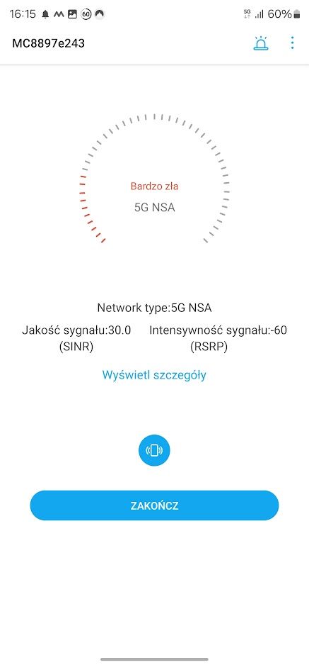 Jak poprawić jakość połączenia 5G z anteną ZTE MC889?