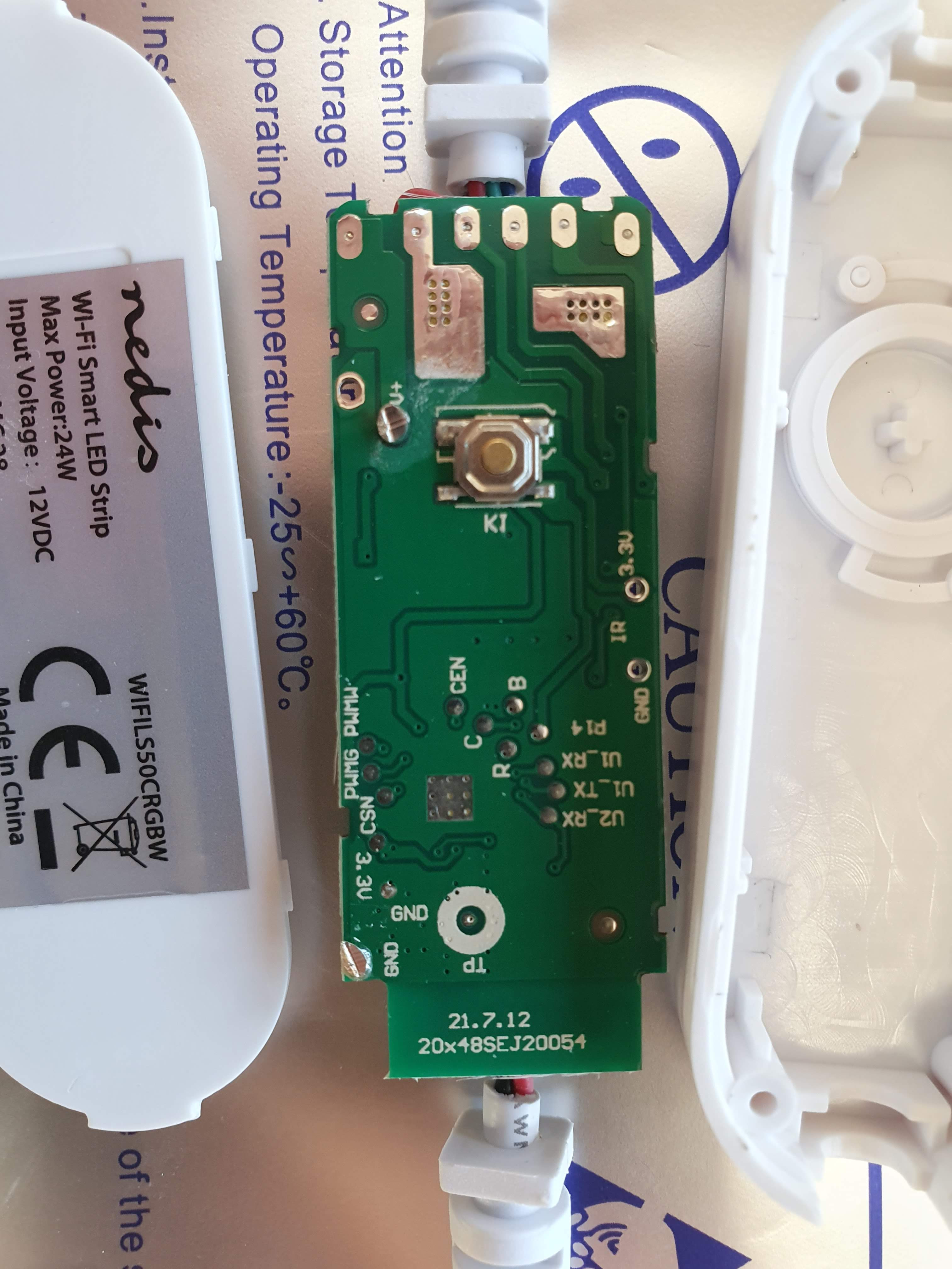 [BK7231T WB3S] Nedis SmartLife LED Strip | Wi-Fi | RGBCW - WIFILS50CRGBW