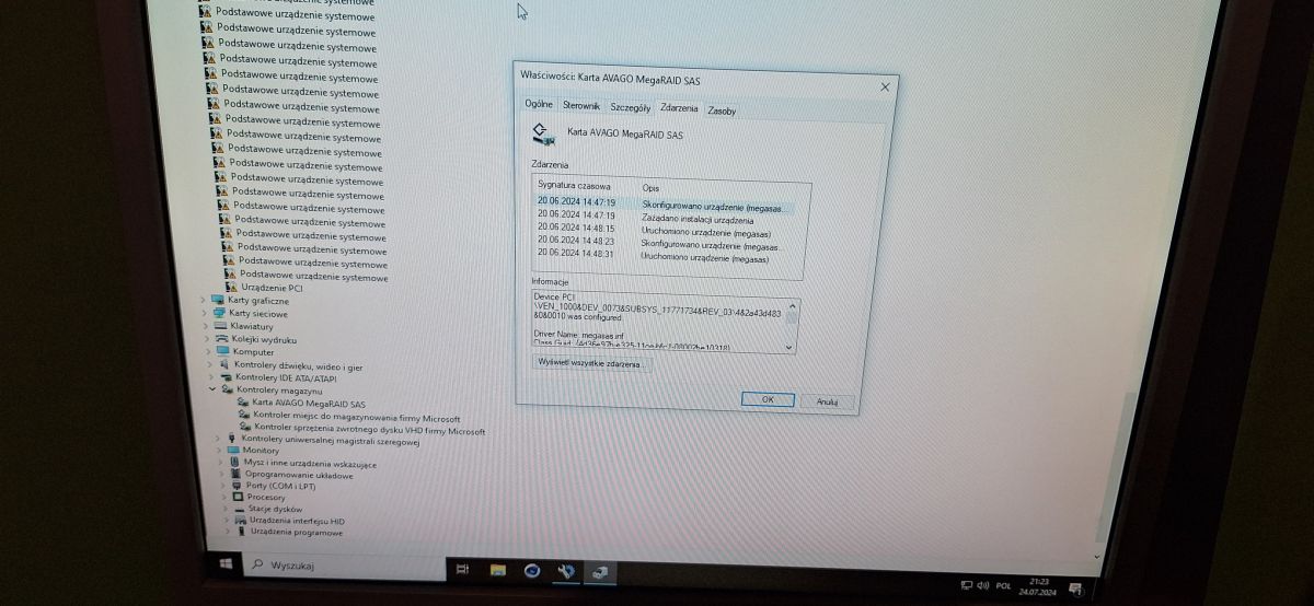 Windows 10 Pro - Blue Screen po podłączeniu dysków do kontrolera ...