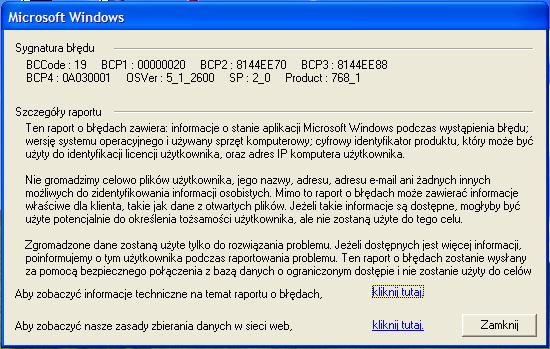 Błąd STOP 0x000000B8 - co znaczy i jak się go pozbyć