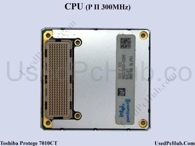 Czy istnieją procesory z mniejszym złączem MMC-2 do Toshiba Portege 7010CT?