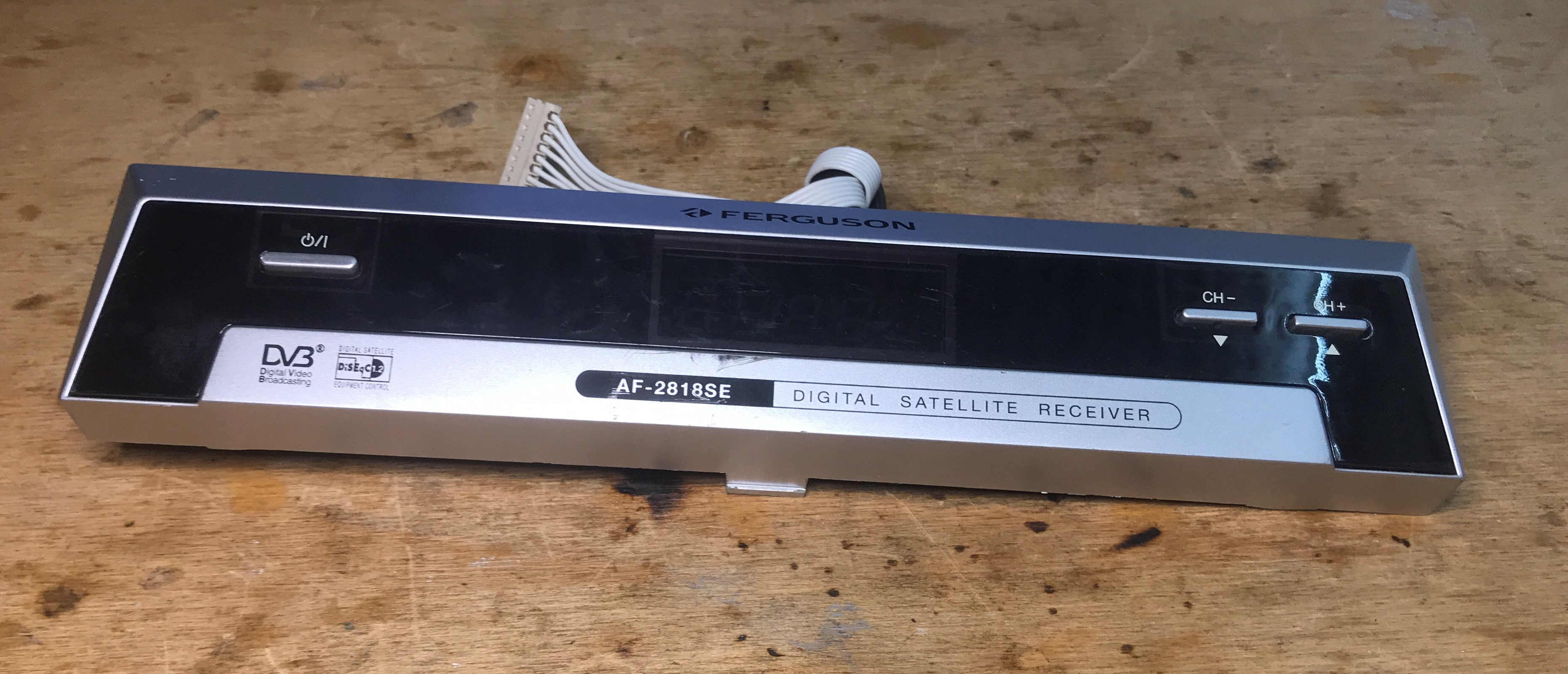 Wyświetlacz 7 segmentowy tunera, uruchomienie z Arduino, rejestr przesuwny