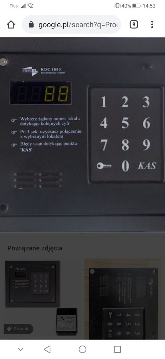 Podłączenie unifonu Proel pc-255 do konsoli Proel kdc 1803 - schemat ...