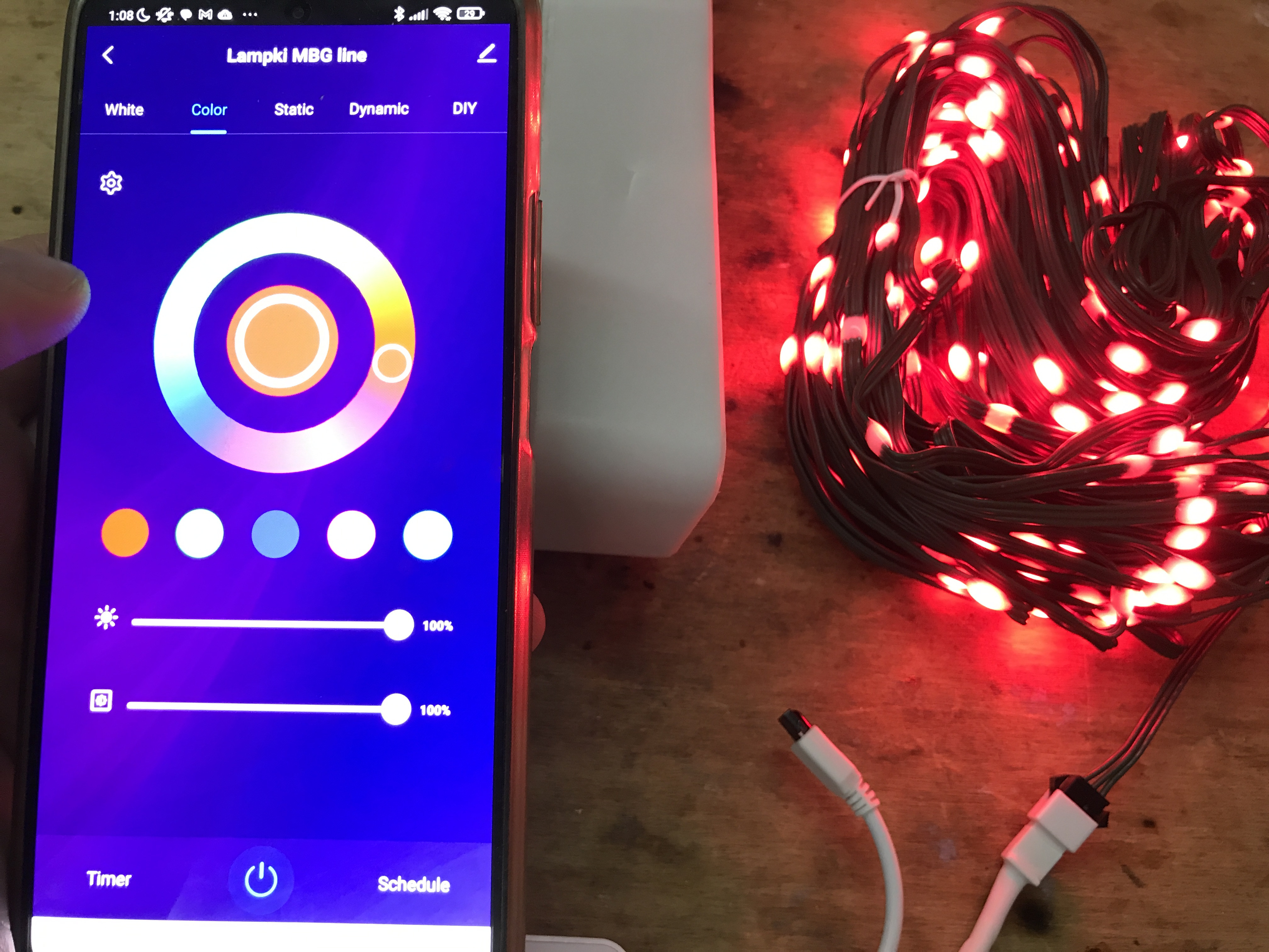 WS2812 Christmas tree lights programming. The broken Tuya app. Would a DIY solution work better?