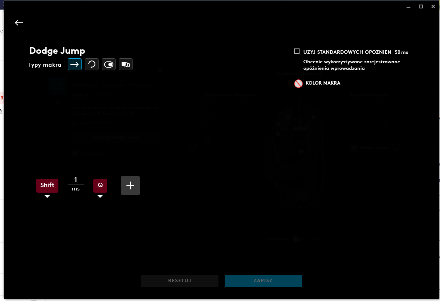 Jak przypisać kombinację Ctrl+PgUp do przycisku w Logitech G502 przez G ...