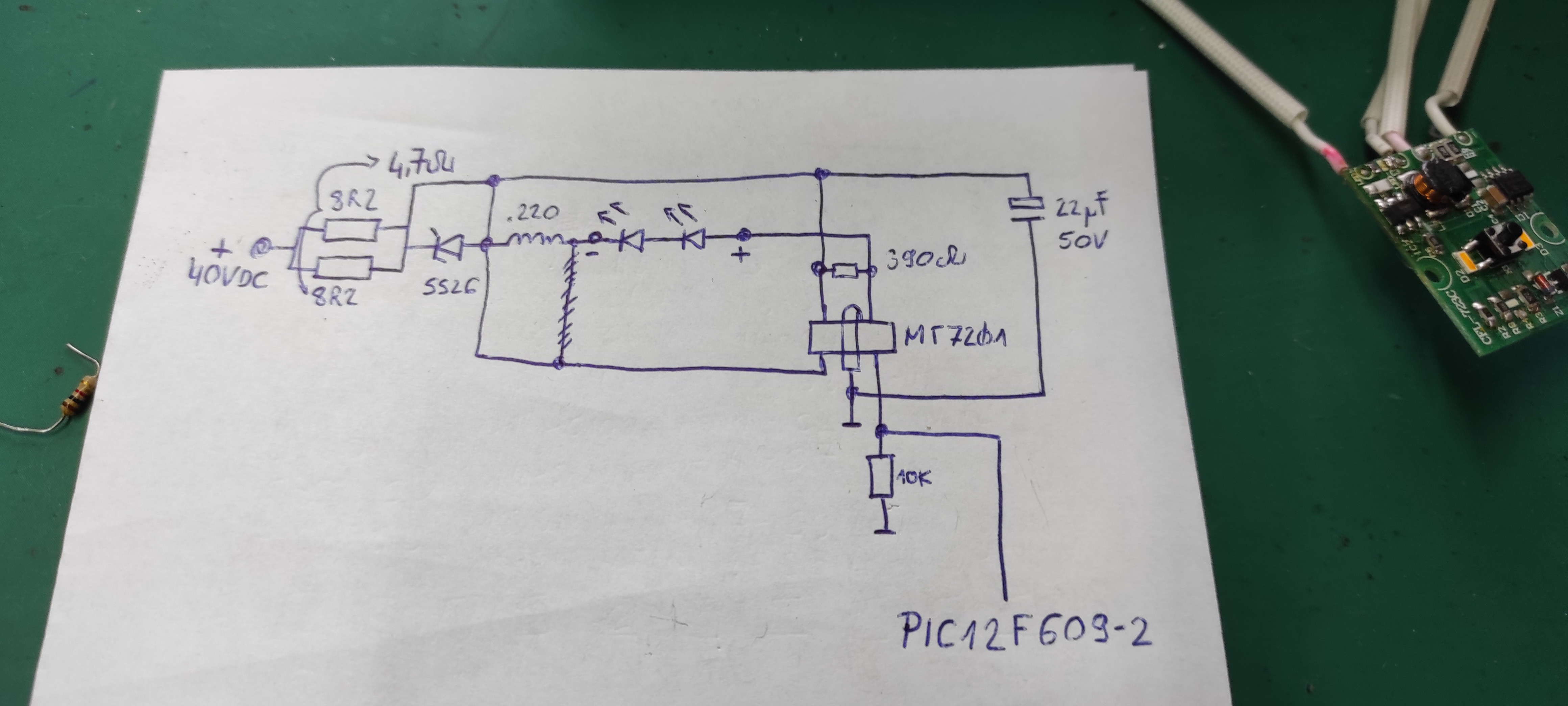 [Rozwiązano] Naprawa lampki LED z uszkodzonym switchem i sterowaniem ...