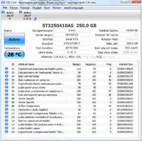Seagate ST3250410AS SATA 250GB nie mam dostępu do SMART
