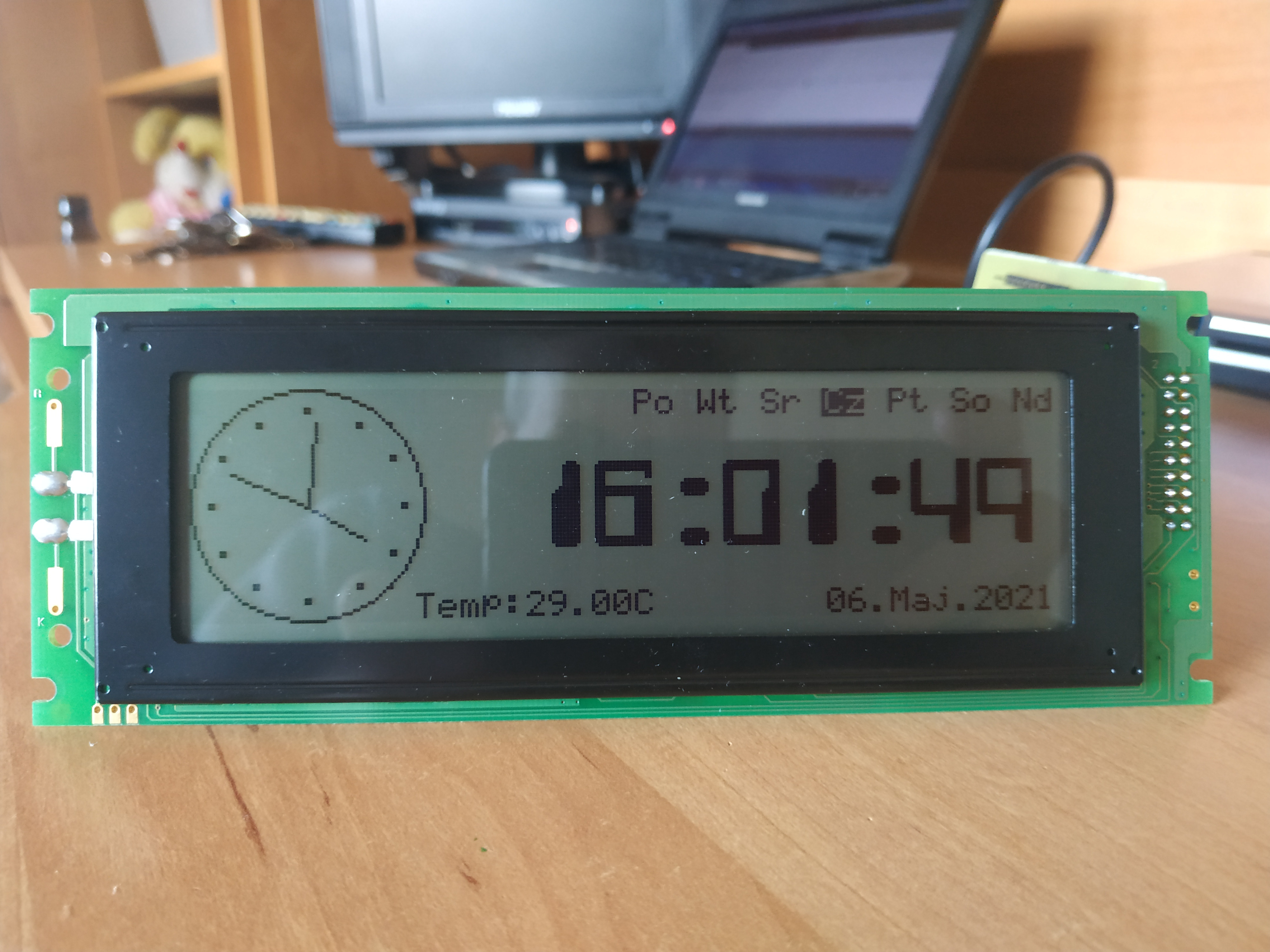 [Rozwiązano] Arduino Uno + LCD 240x64 TC6963c - Zegar - Błąd kompilacji