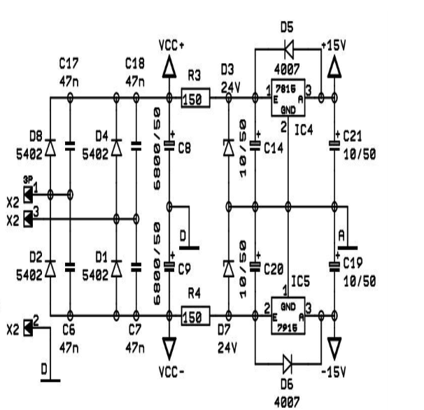 Usterka zasilacza monitora aktywnego Behringer 2030A.