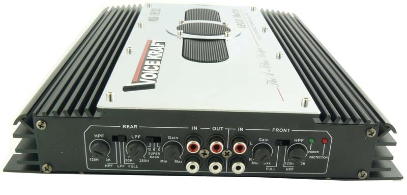 Wzmacniacz Samochodowy Voice Kraft 1200 W brak dźwięku