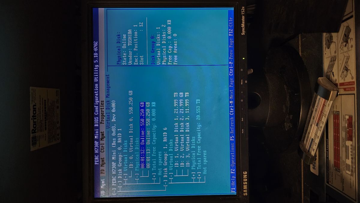 [Rozwiązano] Dell R730xd RAID 1 - brak miejsca, nie uruchamia się Windows Server 2012