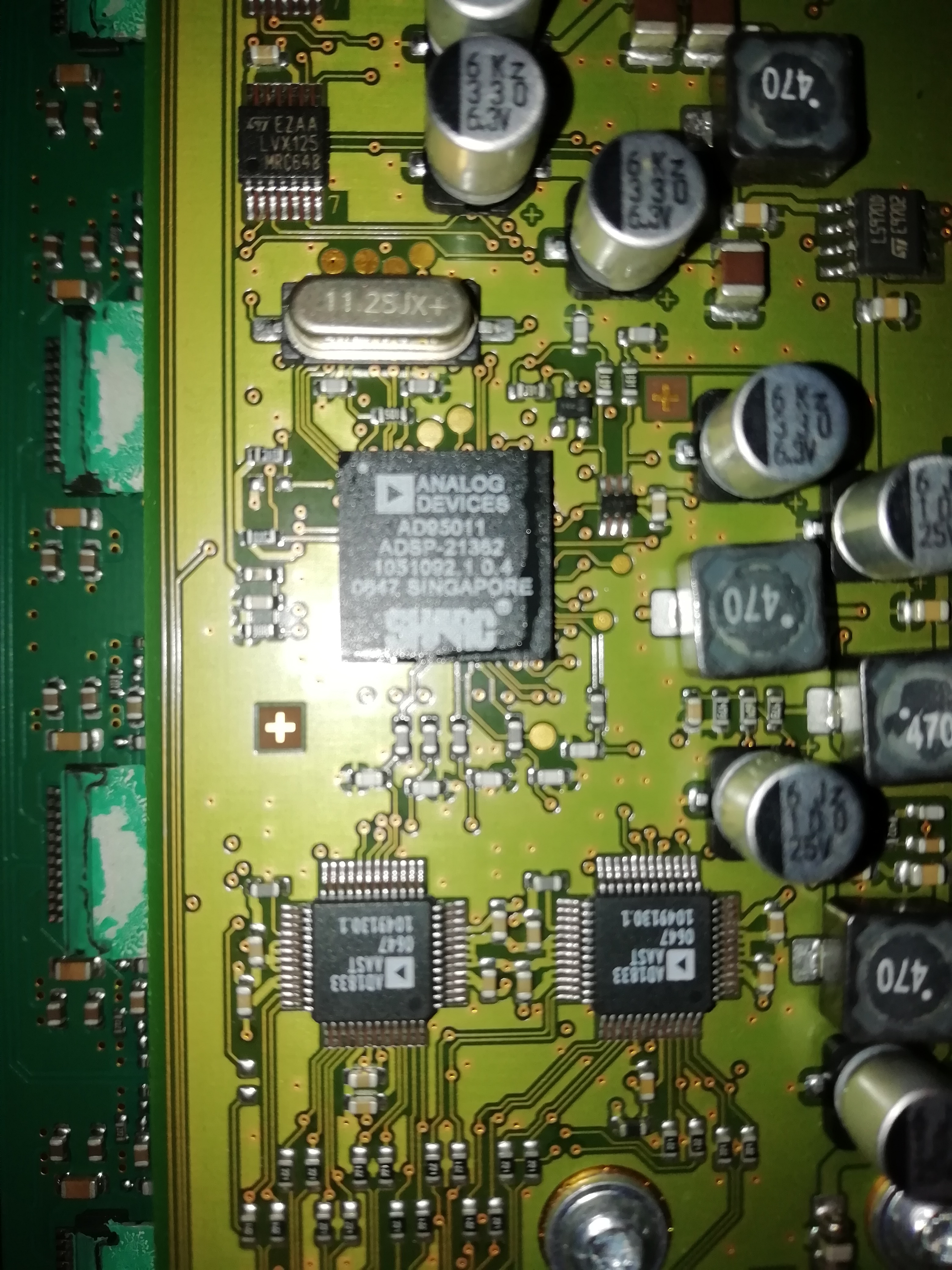 BMW E60 amplifier HiFi - Brak padu na analog devices
