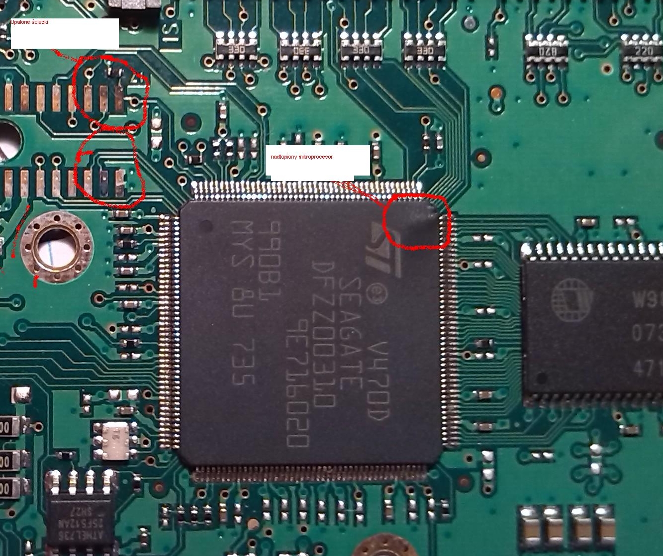 Seagate ST3160815A - Komputer z dyskiem nie startuje