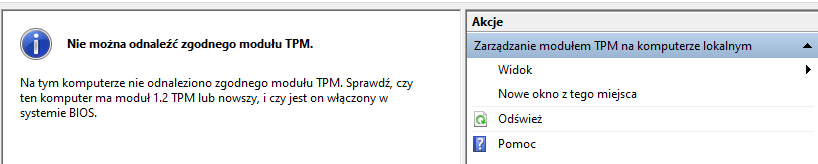 Nieaktywny TPM 2.0 na płycie ASRock B450 Pro4 z fTPM AMD i Secure Boot