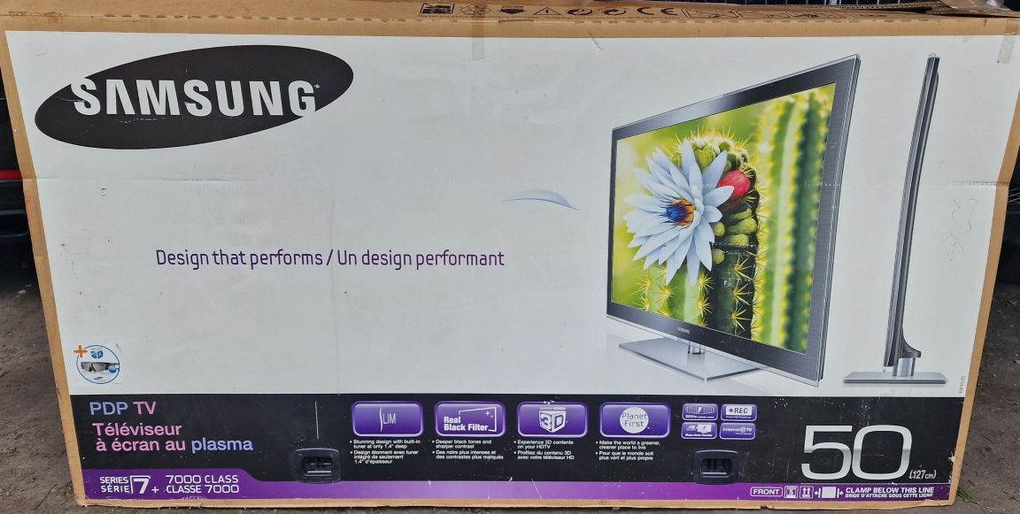 [Sprzedam] Samsung PS50C7000 karton, pilot,kilka płyt elektroniki, 2x ...