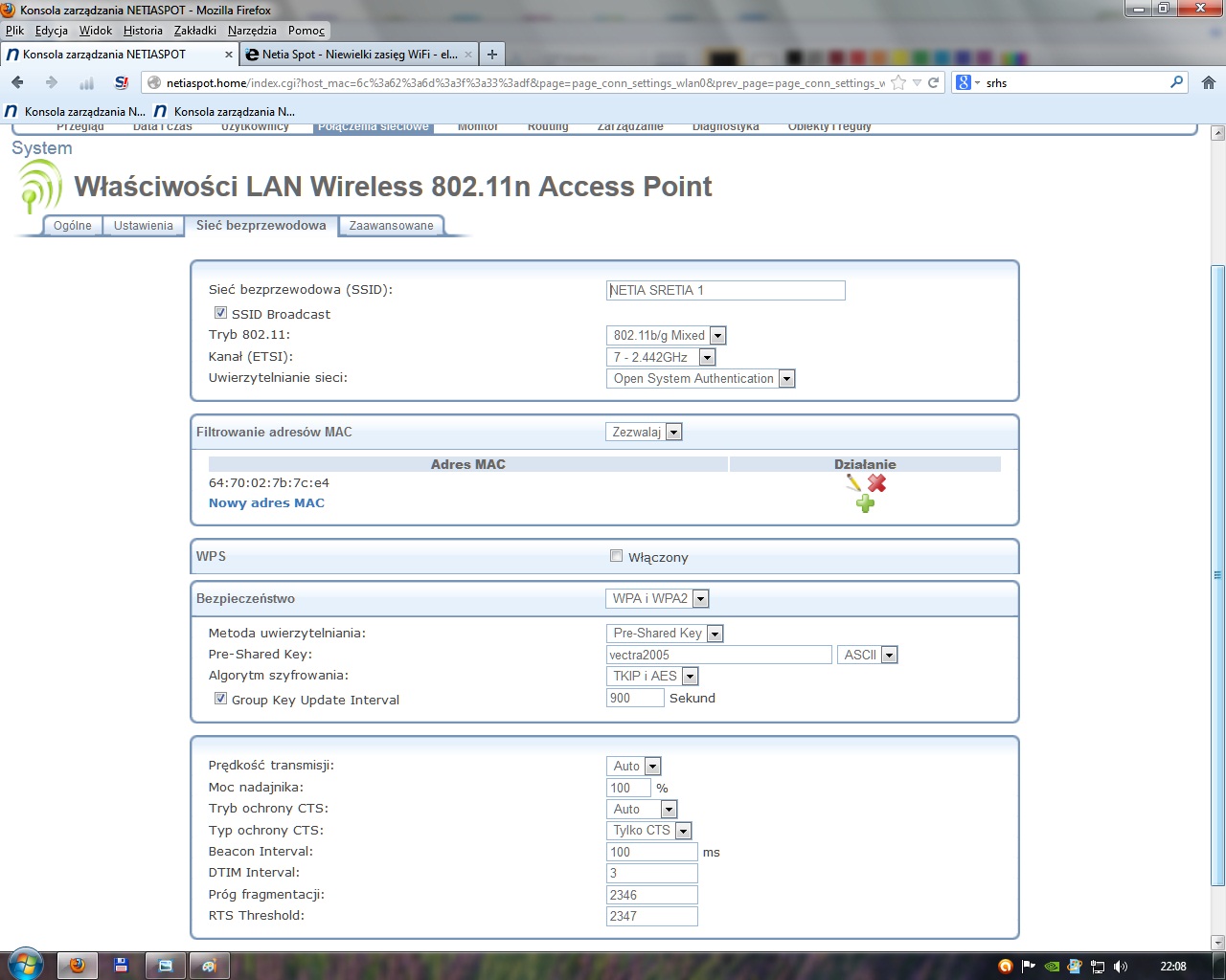 Netia Spot Vtech ARX168 - Jak poprawić zasięg WiFi z TP-LINK TL-WR720N?