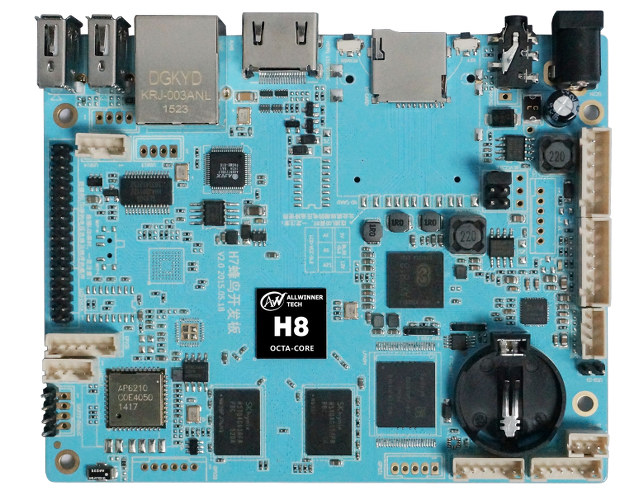 Hummingbird H7 - płyta rozwojowa z 8-rdzeniowym ARM, GPIO, UART, LVDS