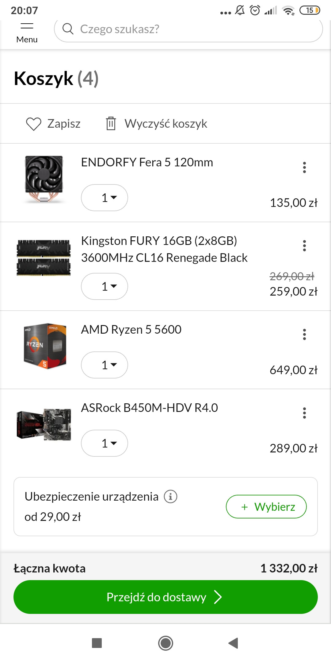 [Rozwiązano] Upgrade komputera: wymiana płyty głównej, CPU i5 4590, 2x ...