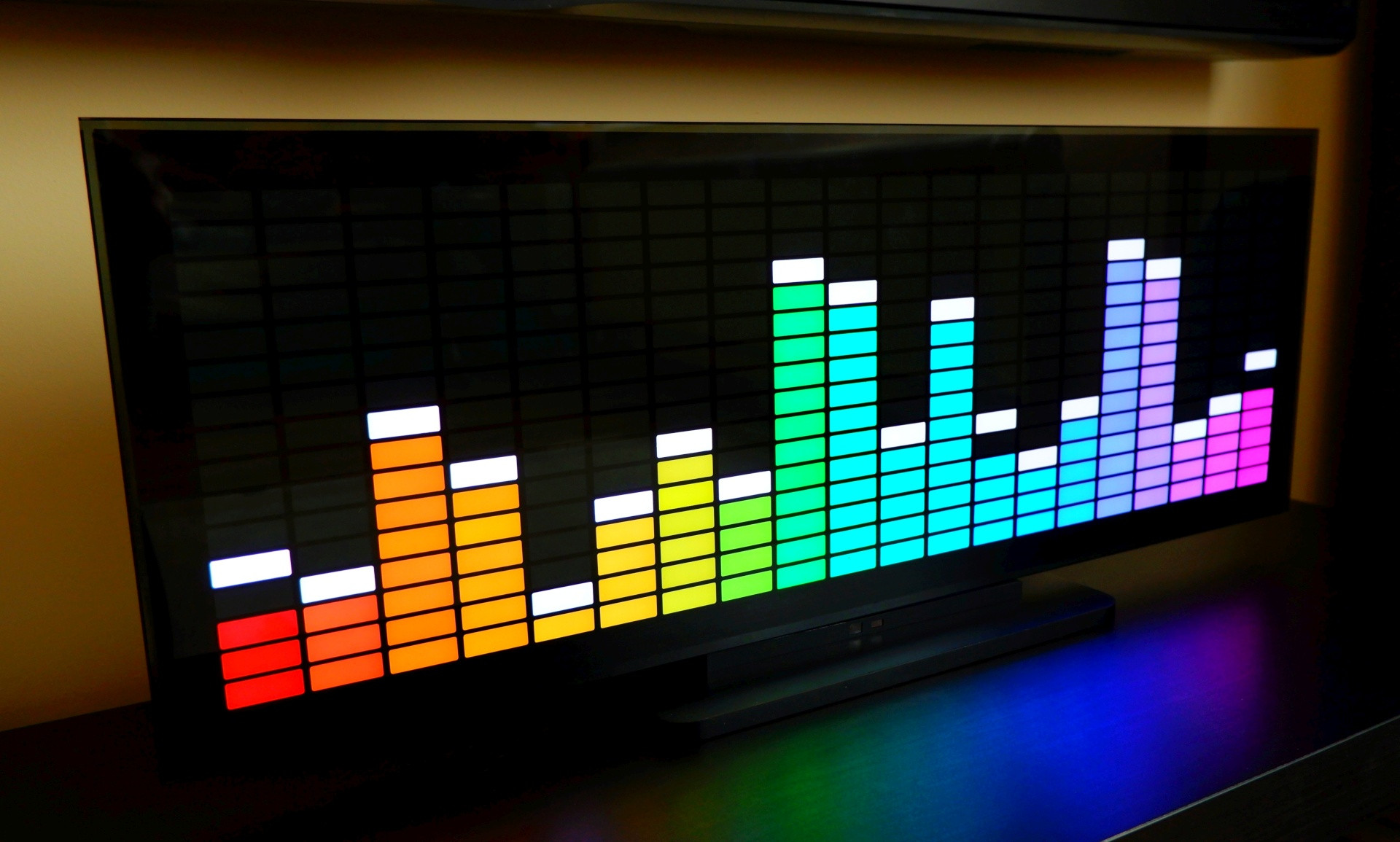 Audio spectrum display (ESP32, WS2812B) - elektroda.com