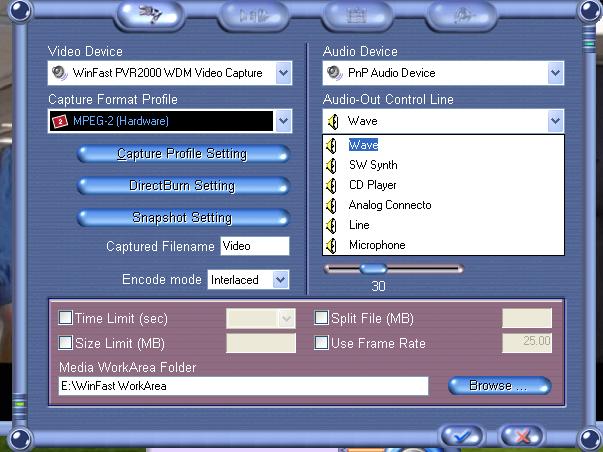 Brak dźwięku na karcie WinFast PVR 2000 przy oglądaniu TVP1 - co robić?