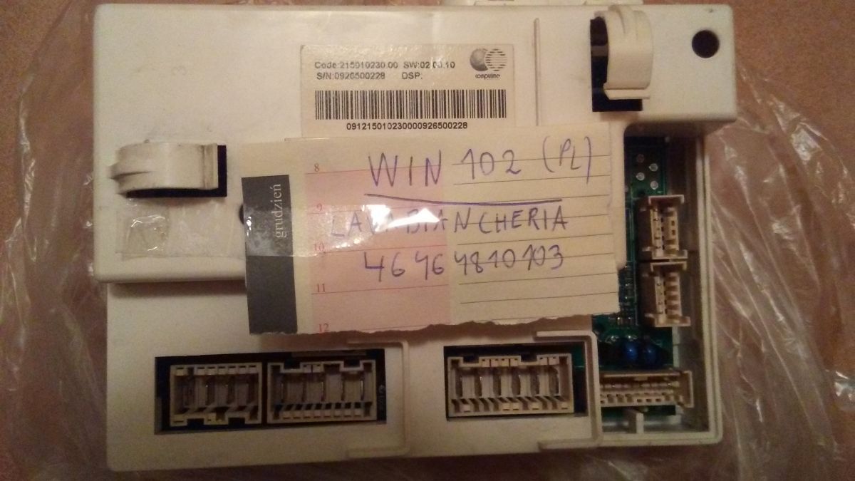 [Sprzedam] Moduł - elektronika z pralki Indesit WIN 102 (PL)