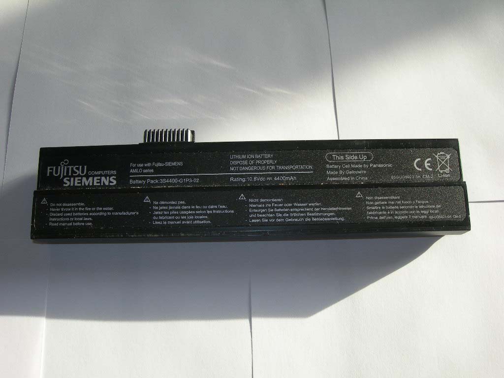 Potrzebna rozpiska pinów baterii Fujitsu Amilo M7405/V2020