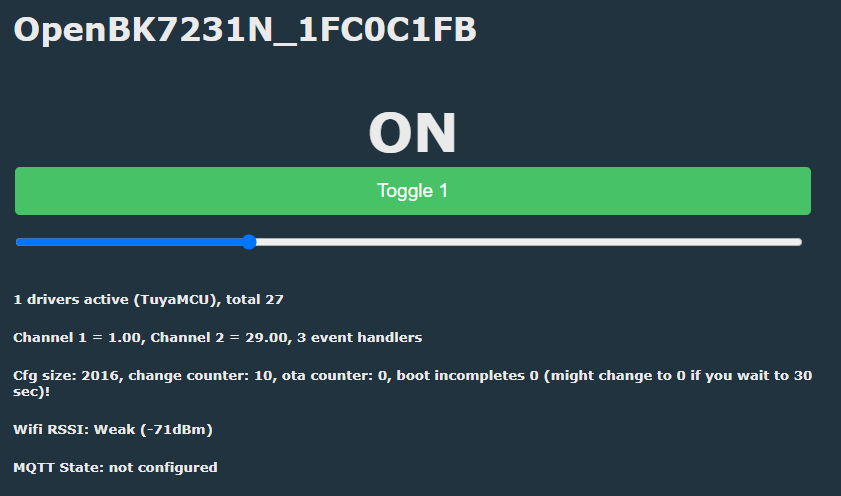 OpenBeken and TuyaMCU dimmer - configuration guide/tutorial - 2
