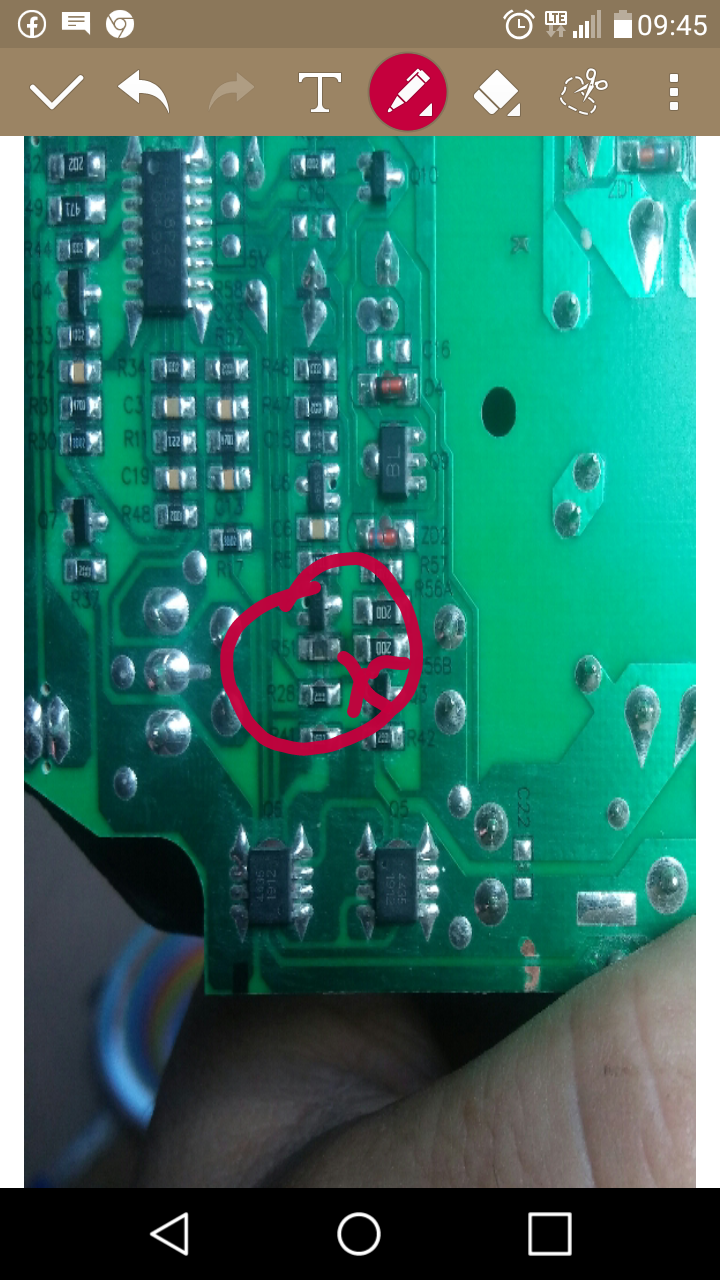 PARKSIDE PABS 20-Li B2-2 Charger Burnt Transistor, 45% OFF