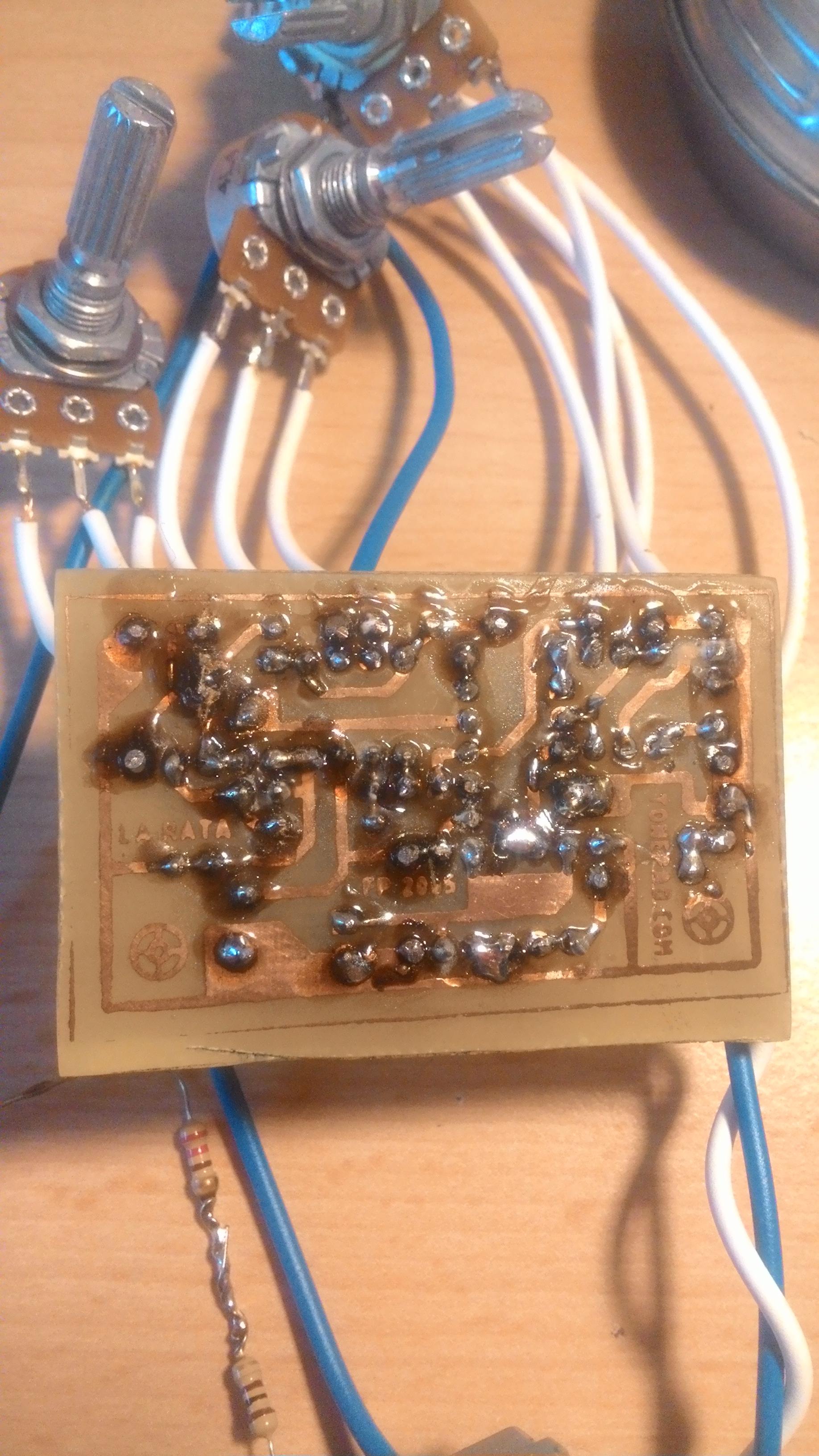 ProCo Rat DIY - brumienie, przygasająca dioda i trzaski przy regulacji ...