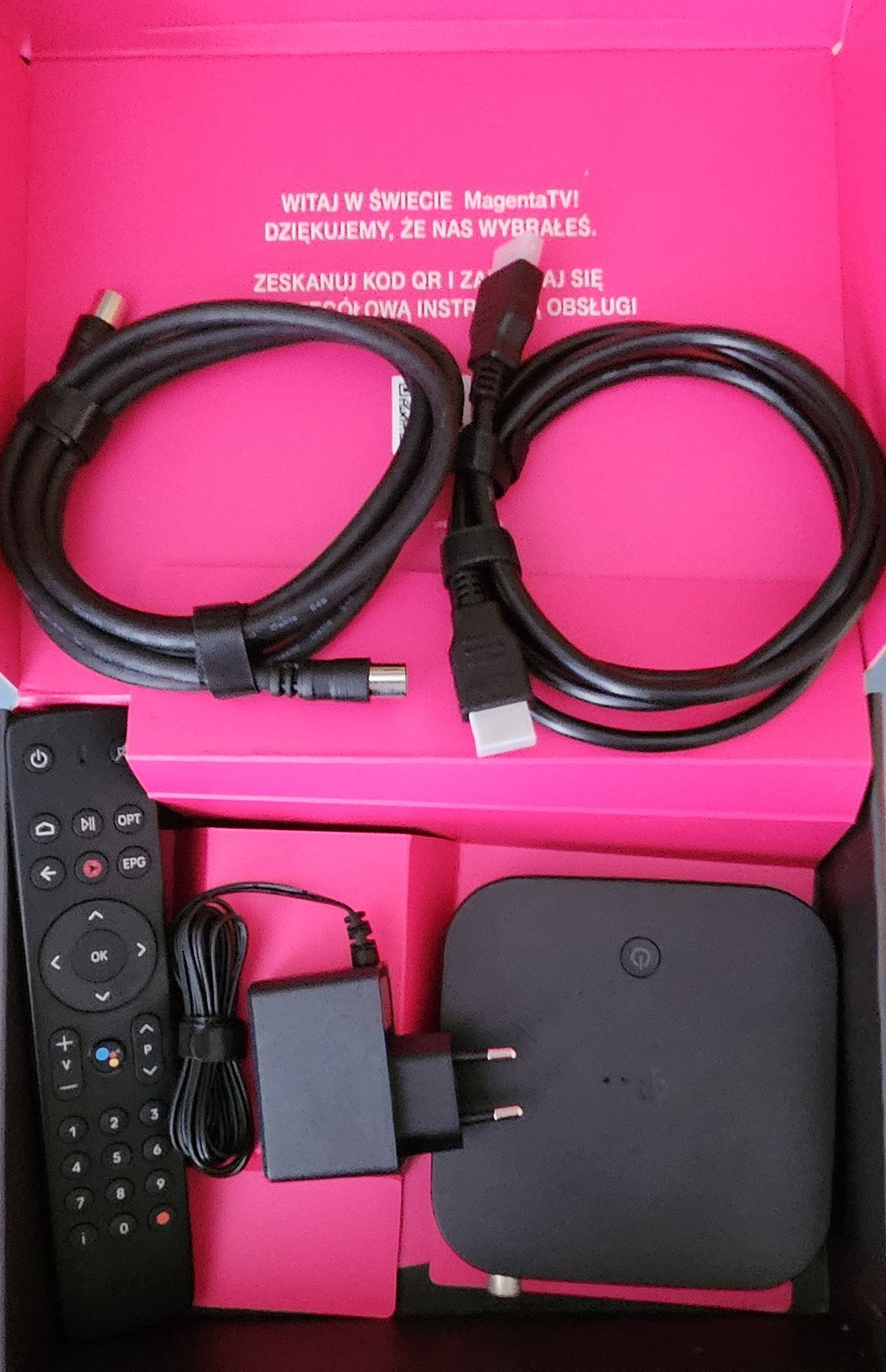 [Sprzedam] Sprzedam TV Box Magenta STB-HY4022, Android, LAN, WiFi, 145 PLN