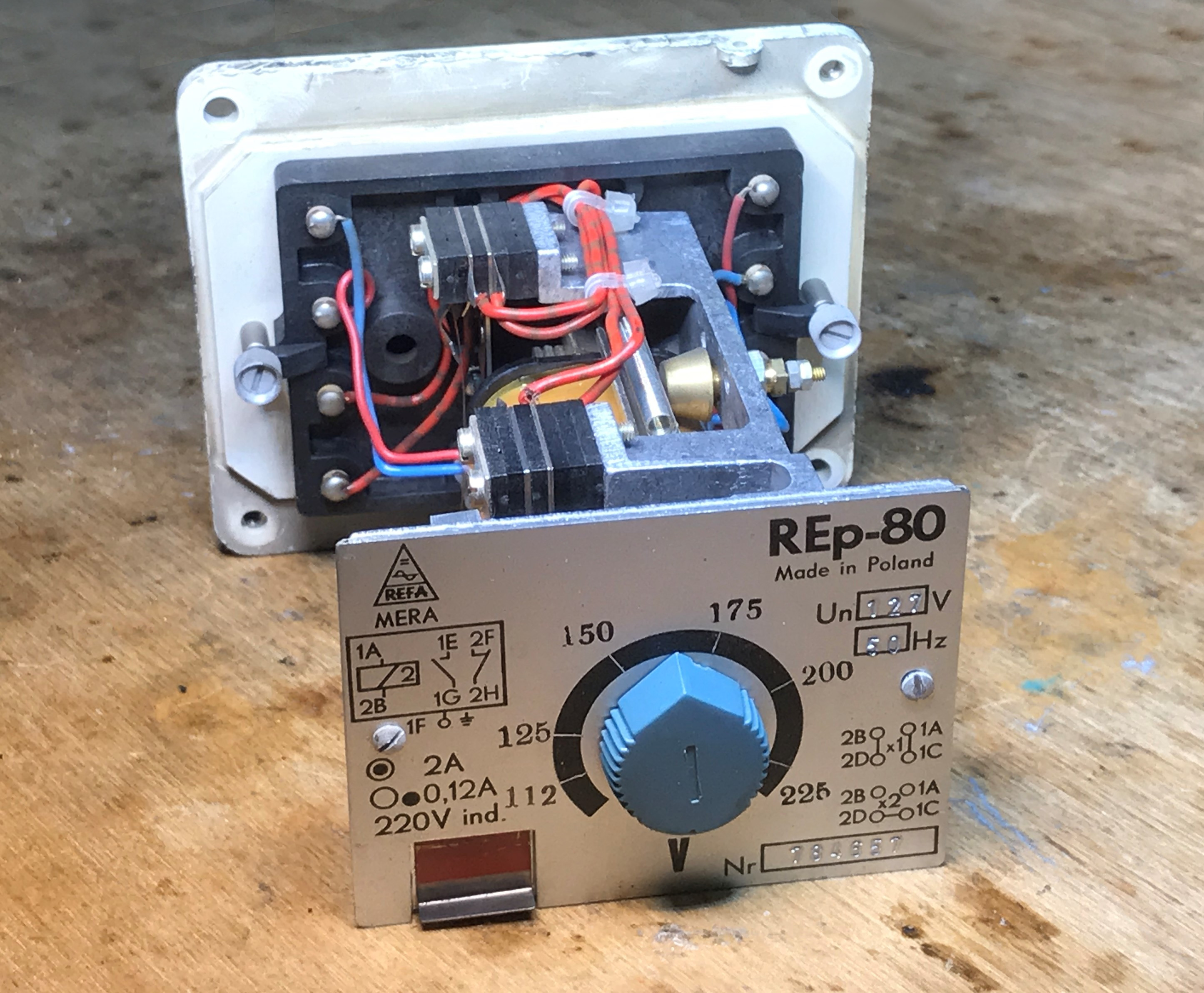 Zabezpieczenie podnapięciowe REp-80 Made In Poland, przekaźnik ...