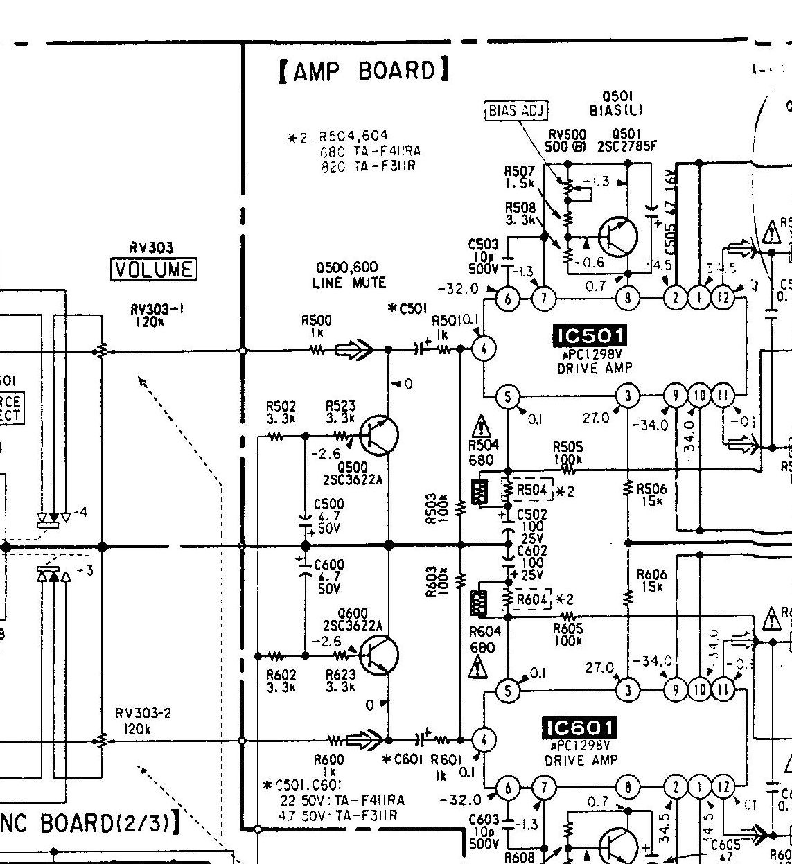 Sony TA-F411R - Wzmacniacz gra cicho, głośniki wysuwają się przy ruchu ...