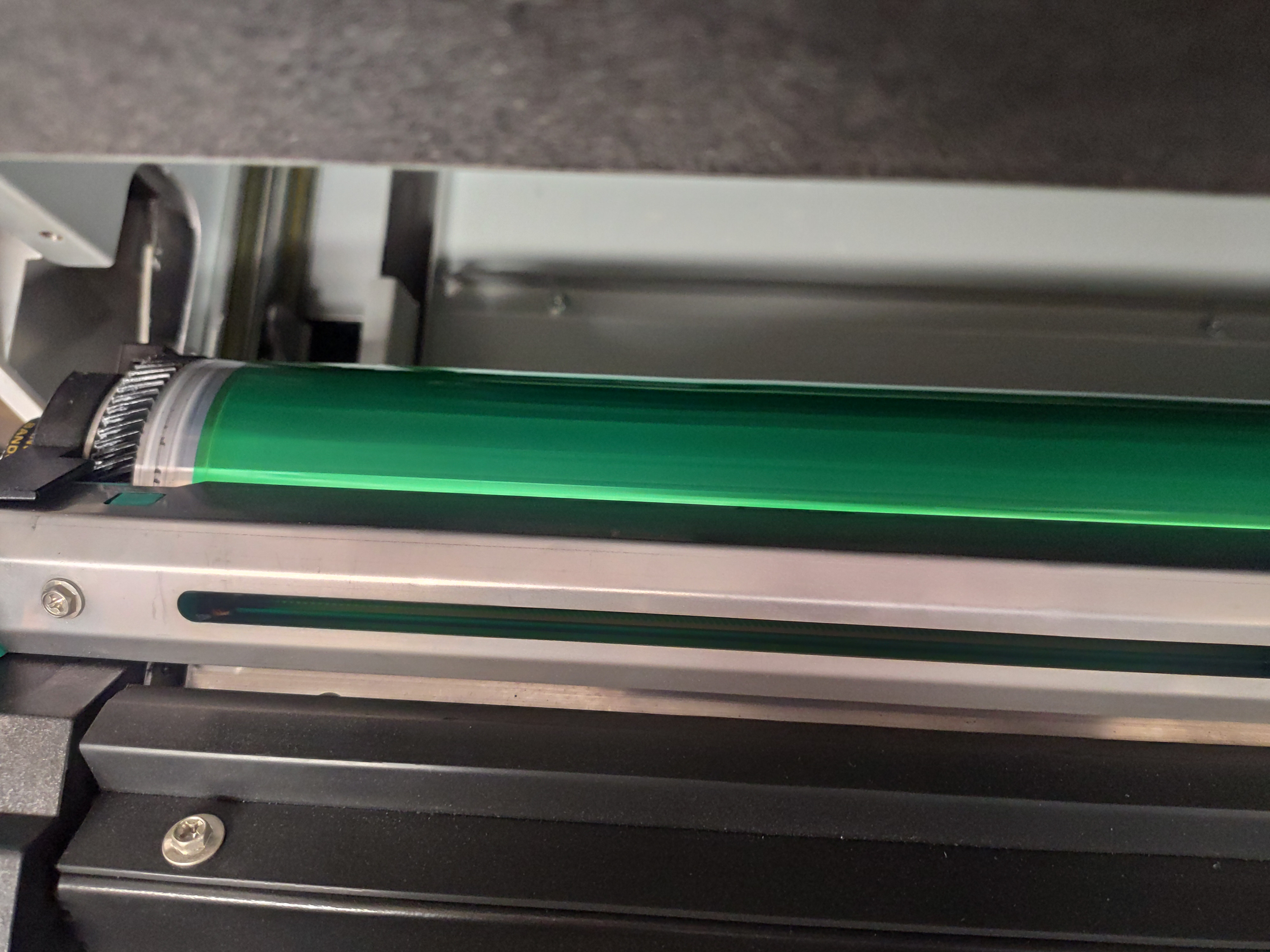 Teriostar/OKI/SEIKO LP-1040-MF - pionowe pasy: regeneracja zużytego ...