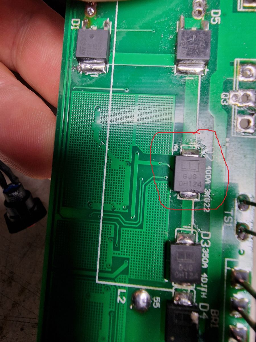 Identyfikacja diody Marking GJG TVS Littelfuse - brak danych w Google i ...