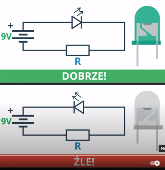 Kolejność przewodzenia poszczególnych diod. - elektroda.pl