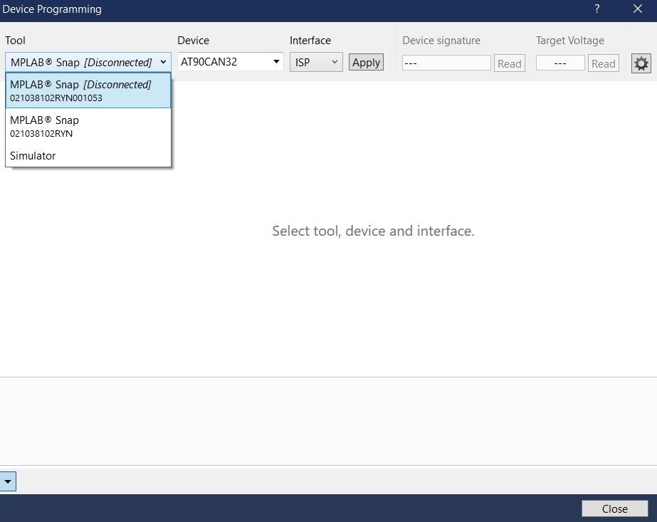 [Rozwiązano] MPLAB SNAP PCB V2 - problemy z działaniem pod Microchip ...