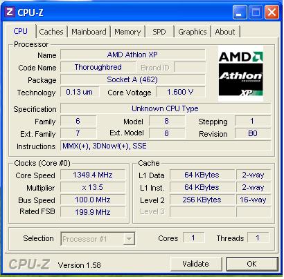 Jak ustawić BIOS na Jetway v266b, by Athlon XP 2200+ był poprawnie ...