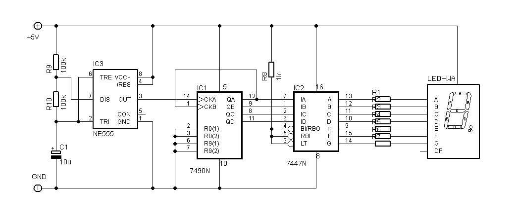 [Rozwiązano] Jak podłączyć przycisk do układu z wyświetlaczem 7 ...