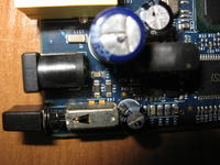 Speedstream 4100 - spalony element po podłączeniu AC