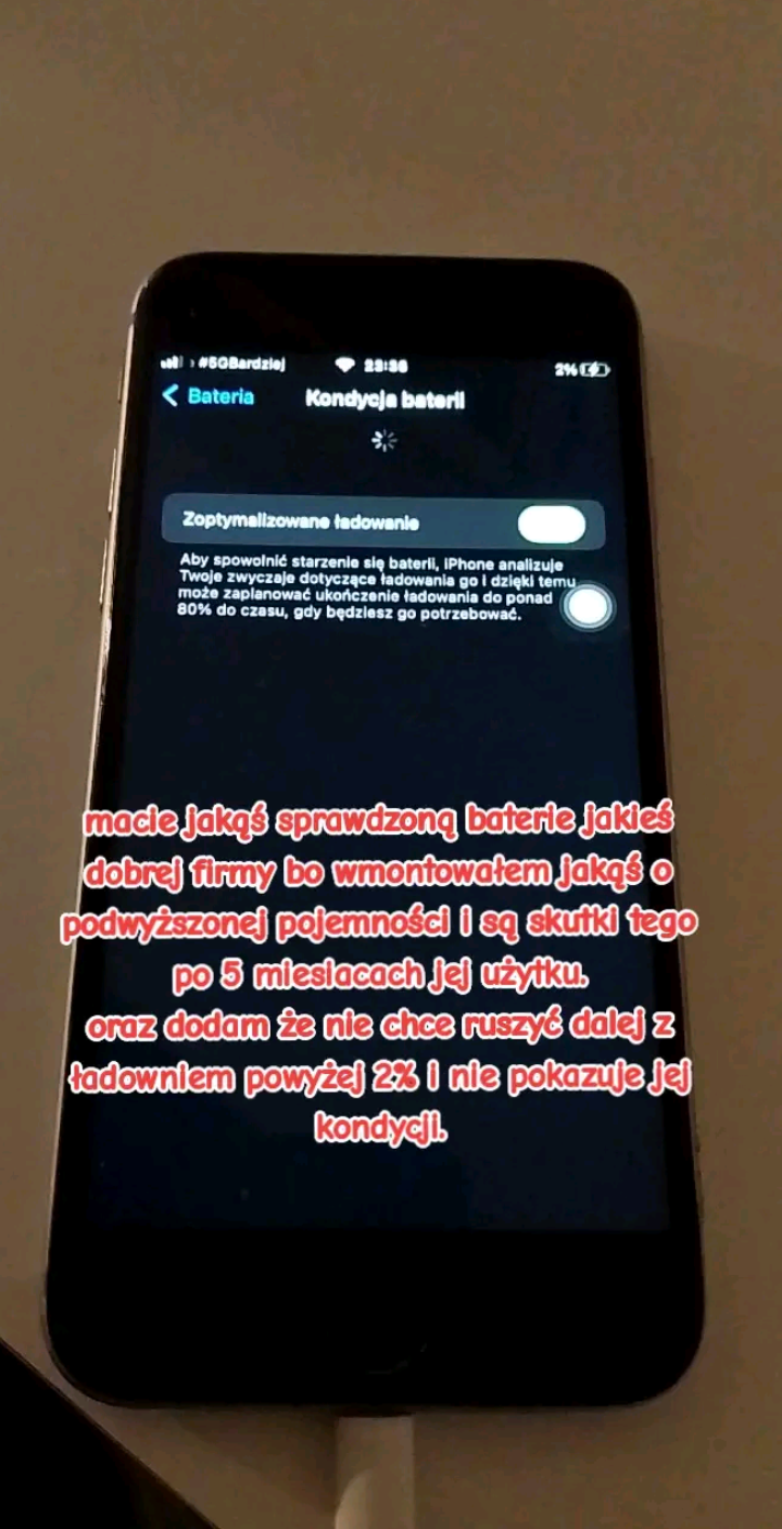 Gdzie kupić jakąś dobrą, sprawdzoną baterie do iPhone 6s 1688 model o ...