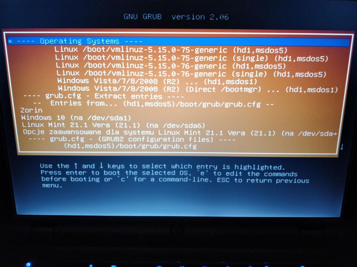 Problemy z usunięciem partycji i naprawą systemu po instalacji Linux Mint - jak to naprawić?
