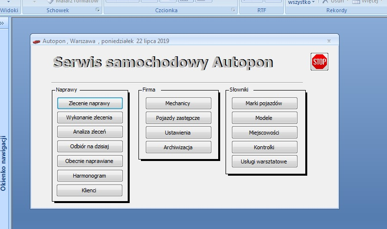 Jak stworzyć formularz nawigacyjny w MS Access bez błędów w polach kombi?