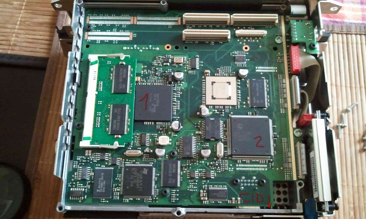 BMW E60 CCC Professional - CCC działa ale nie widzi ani CD/DVD ani radia