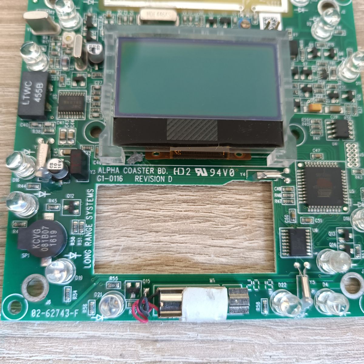 Wgląd w konstrukcję pagera gastronomicznego LRS - galeria zdjęć