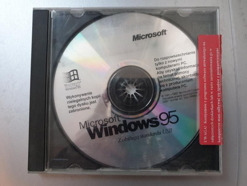 Windows 95 - pudełko wersji BOX - elektroda.pl