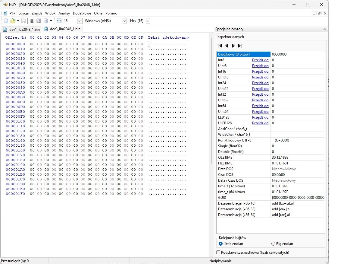 Dysk Hitachi HUS724030ALE641 zniknął w systemie - jak przywrócić dostęp ...